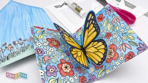 DIY Butterfly Pop-Up Card - Popupity Printable Template