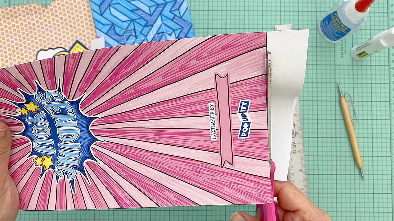 Love Letters DIY Pop-Up Card Template | Popupity